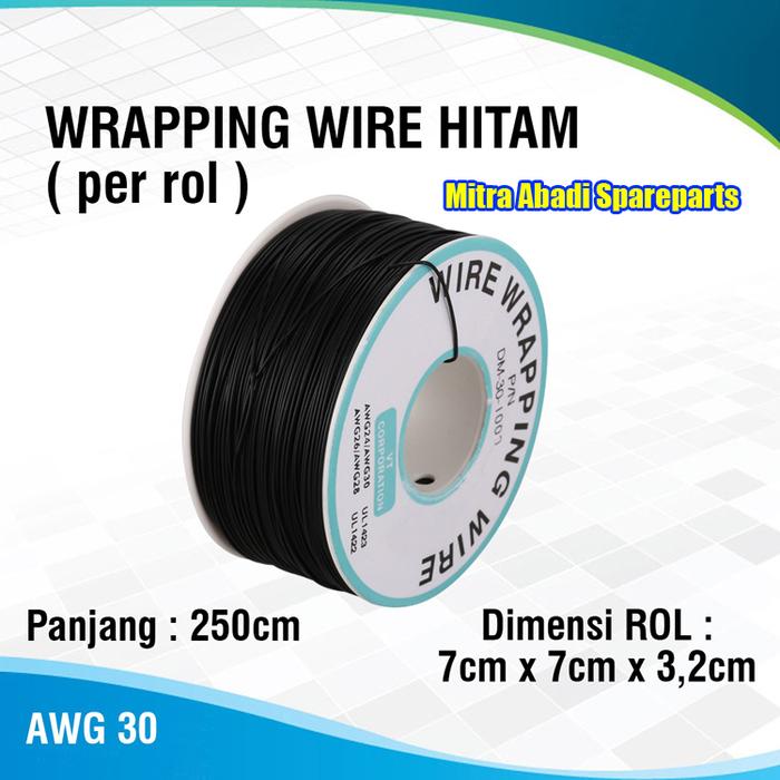 Jual Wrapping Wire 5 meter - HITAM 250 CM - Jakarta Barat - Mitra Abadi ...