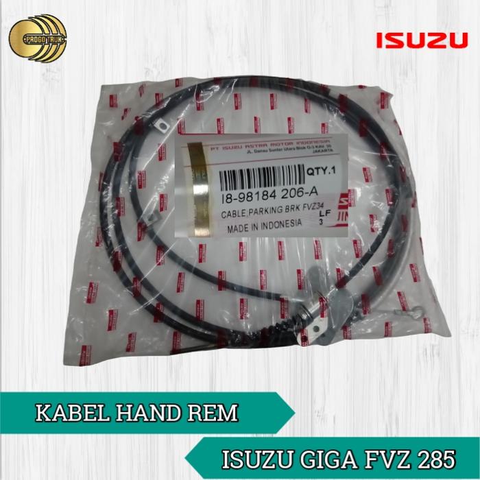 Jual KABEL REM TANGAN HAND REM ISUZU GIGA FVZ 285 8-98184206-A ...