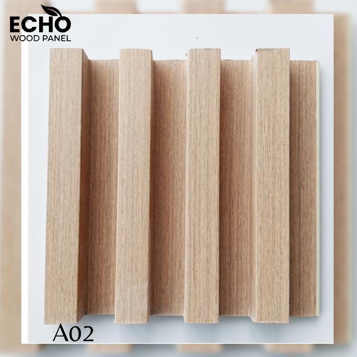 Jual Echo Wood Panel / Wall Panel Dekorasi Dinding PVC Motif Kayu - A09 ...