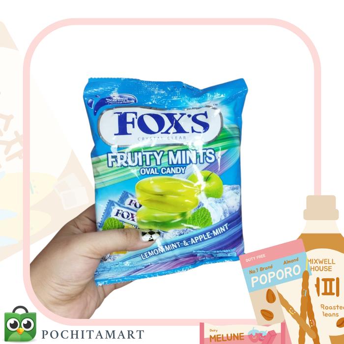 Jual Fox's Permen Buah Buahan/ Fox's fruity candy pouch 125gr - Fruits ...