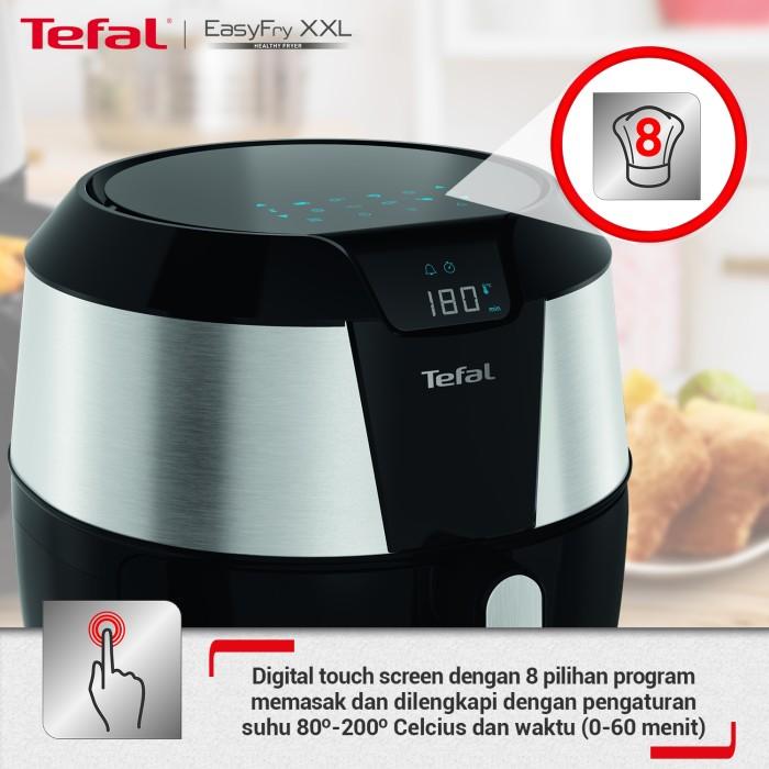 Jual Tefal Digital Easy Health Fryer Xxl - 5.6l (ey702d66) - Air Fryer Fs Di Seller Shin Store ...