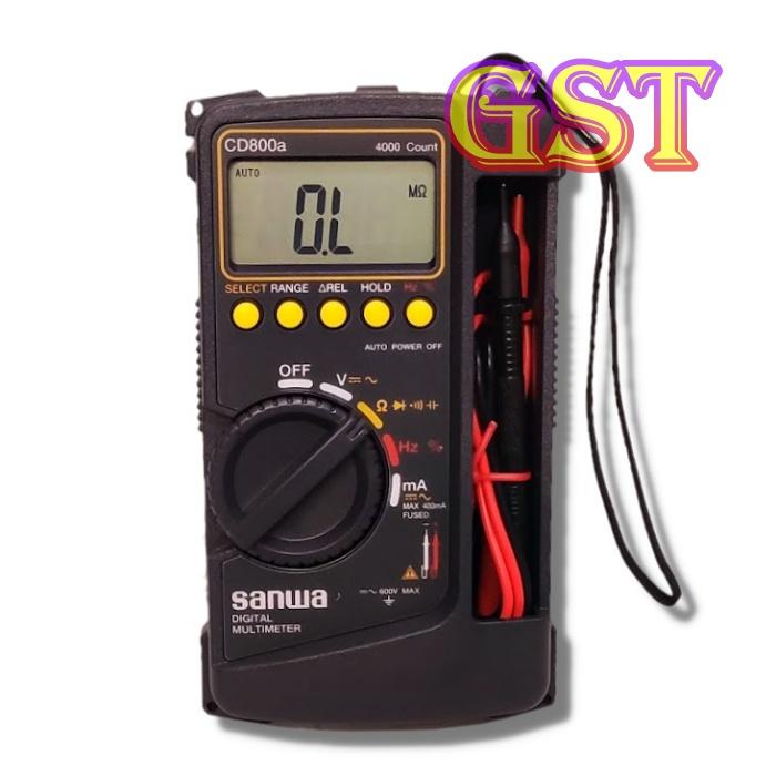 Jual multitester avometer digital avo meter sanwa CD 800 A CD800A ...