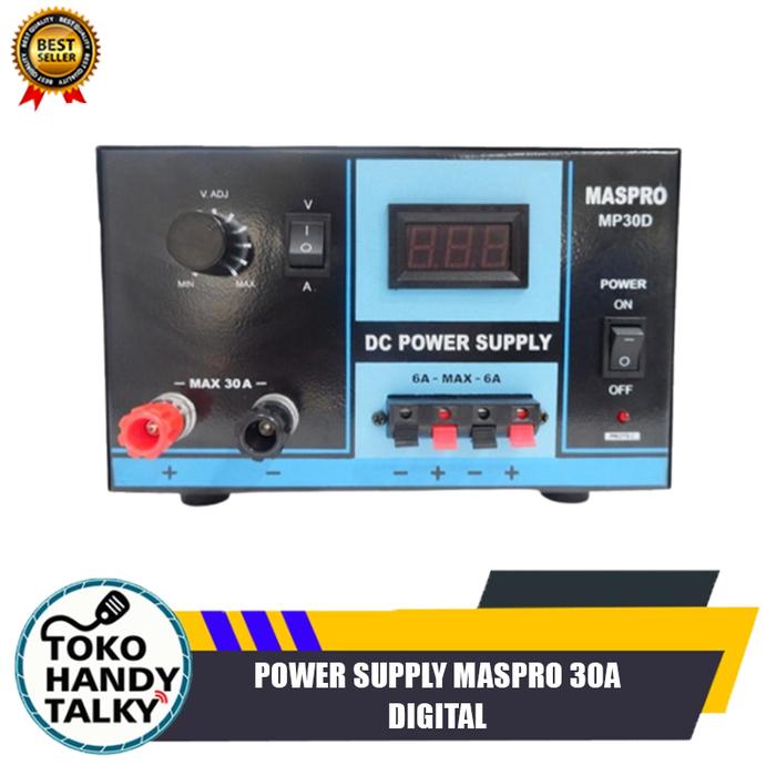 Jual POWER SUPPLY MASPRO 30A 30-A 30 AMPERE DIGITAL MASPRO 30A DIGITAL - Jakarta Barat ...