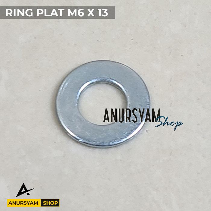 Jual Ring Plat M6 x 13mm Isi 50 Pcs | Ring M6x13 - Putih - Kota Cilegon ...
