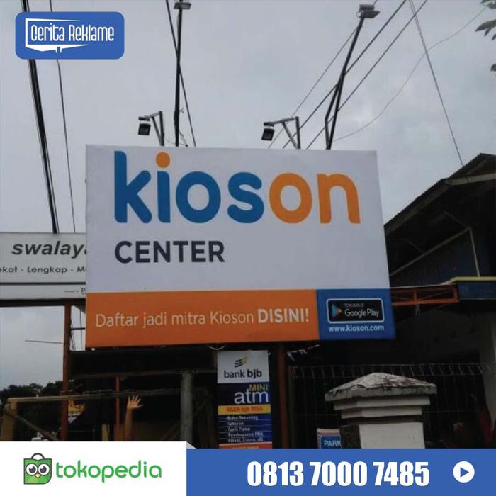 Jual Plang Nama Toko I Papan Reklame Toko uk 100cm x 150cm - Jakarta ...
