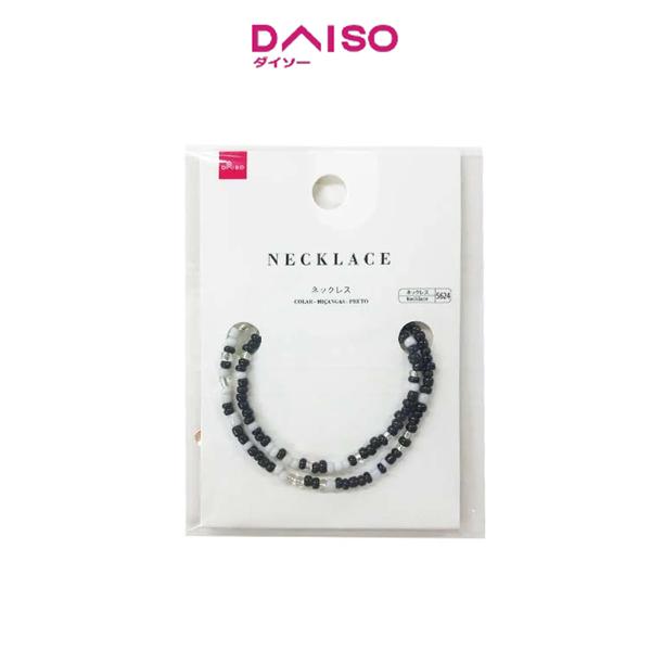 Jual Daiso Necklace - Beads Black - - Kota Bandung - DAISO JAPAN ...