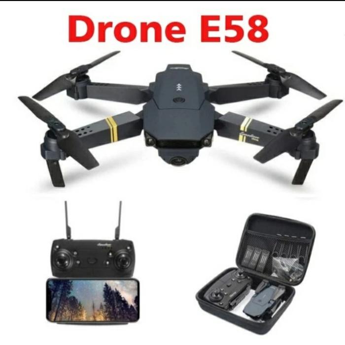 Jual drone camera E58 4k HD quadchopter lipat - Kota Medan - berjaya big shop | Tokopedia