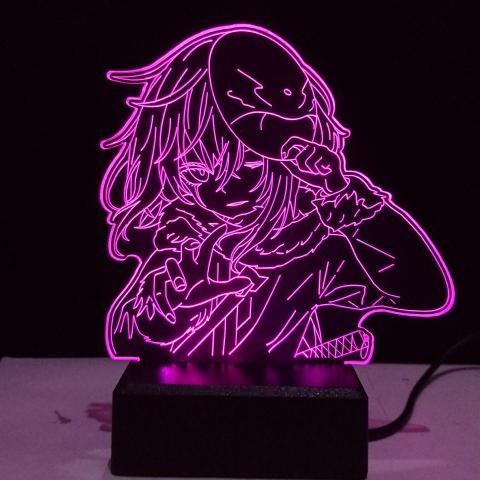 Jual Lampu Tidur Lampu Akrilik Lampu Anime Karakter RIMURU TEMPEST ...