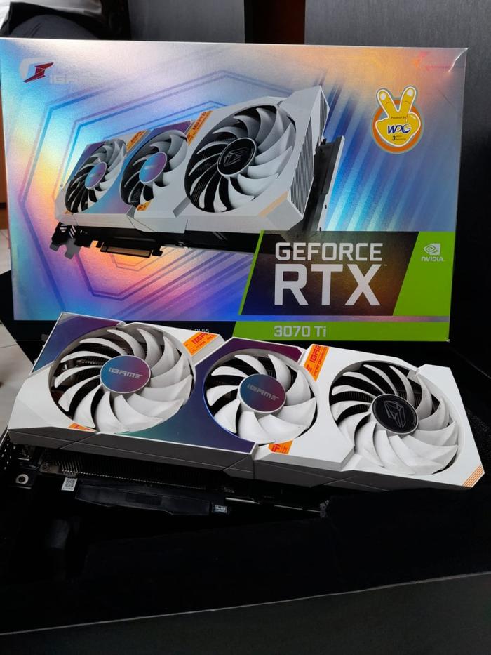 Jual COLORFUL IGAME RTX 3070 Ti ULTRA WHITE OC 8GB DDR6X 256BIT / VGA ...