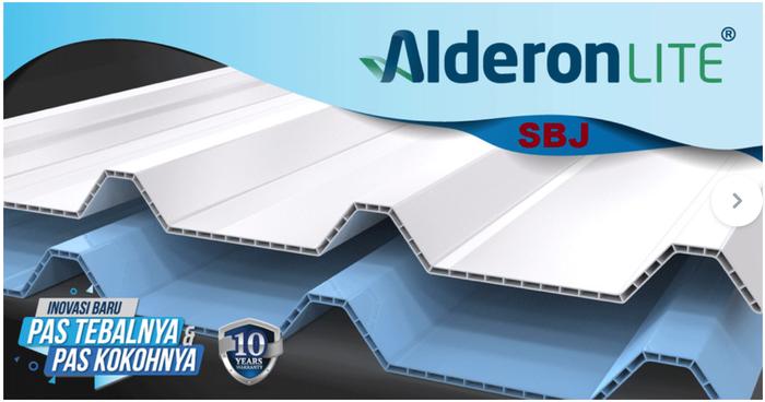Jual ALDERON LITE WHITE / BLUE ATAP UPVC 6mm TWINWALL - Kota Bandung ...