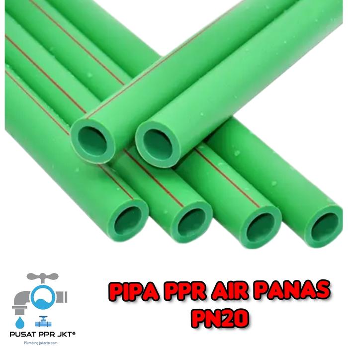 Jual Pipa PPR 20mm 1/2"inc PN20 air panas p, 4meter bisa di gulung ...