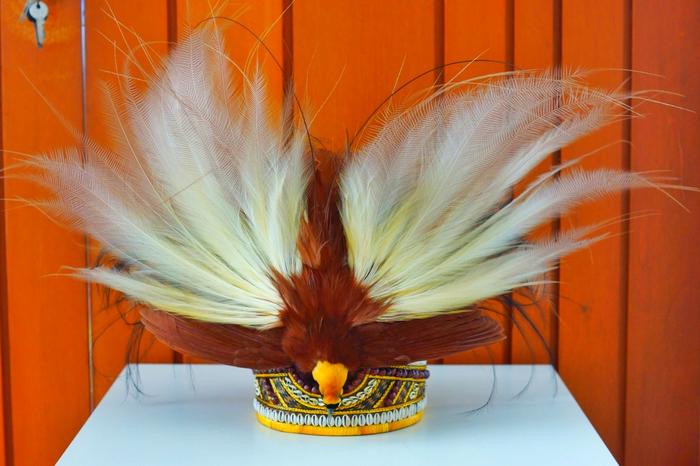 Jual Topi Adat Kepala Suku Papua asli Cendrawasih Irian Jaya - Kota ...