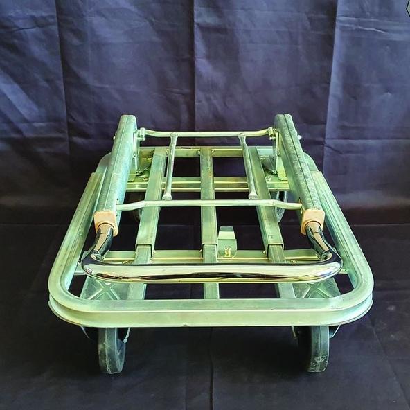 Jual TROLLEY DORONG BERKUALITAS KAPASITAS 150KG / TROLLI LIPAT BAHAN ...