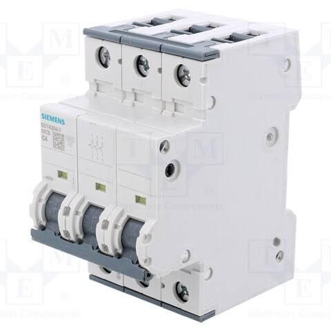 Jual MCB Siemens 5SY8304-7 400Vac 3P 50kA 4A schneider - Kota Depok ...