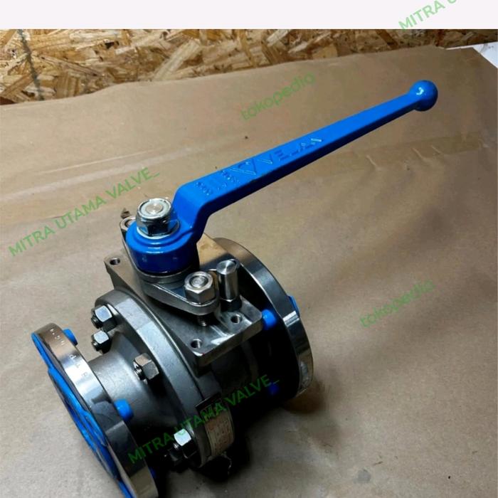 Jual Velan 316 Stainless Steel 2-1/2" Flanged Ball Valve Quarter Turn ...