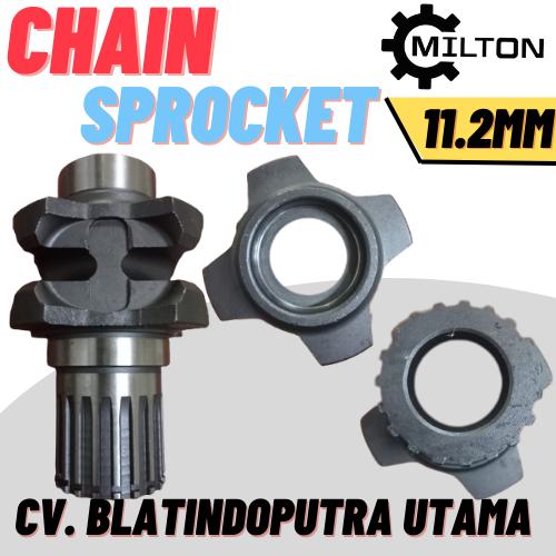 Jual MILTON CHAIN SPROCKET FOR LOAD CHAIN HOIST 11.2MM - Kota Tangerang ...