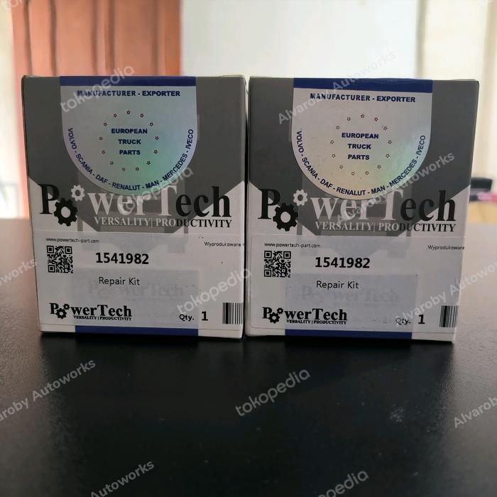 Jual REPAIR KIT, CABIN TILT CYLINDER SCANIA 1541982 1433655 - Jakarta ...