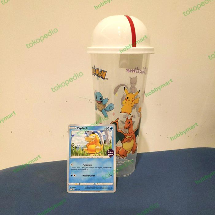 Jual gelas pokemon x kartu pokemon chatime psyduck - Kab. Malang ...