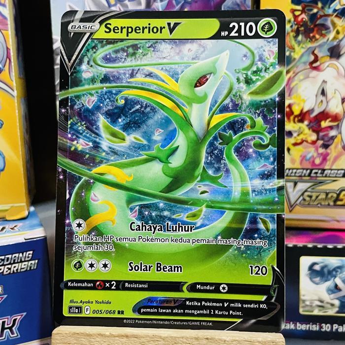 Jual Serperior V - Kartu pokemon indonesia tcg card - Kota Tangerang ...