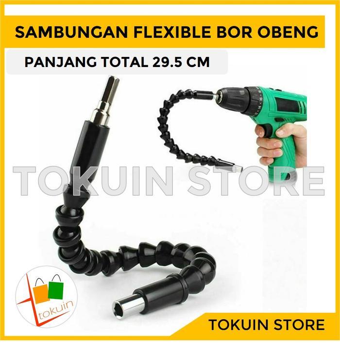 Jual Sambungan Kepala Obeng Bor Flexible Extension Screwdriver ...