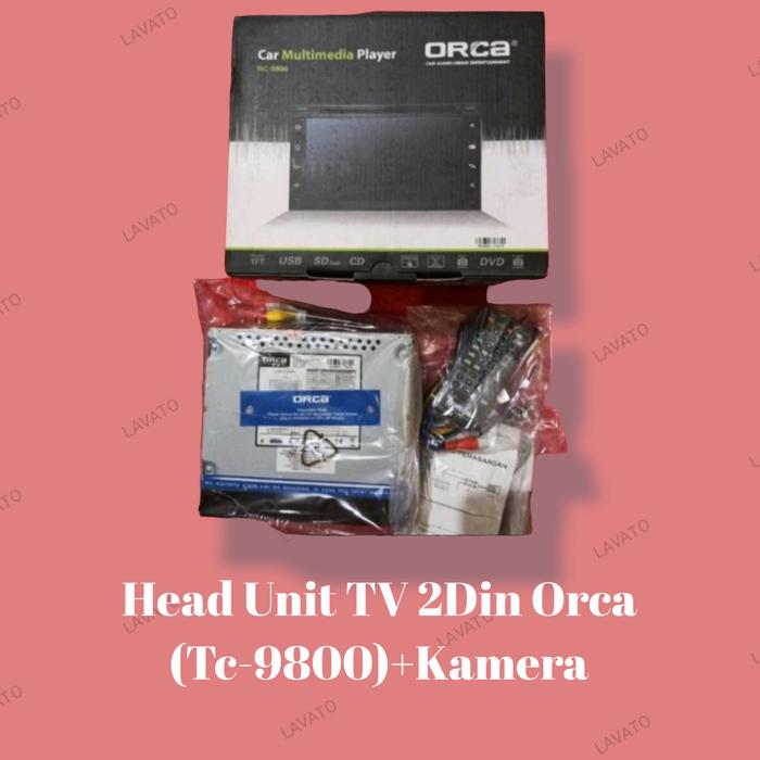 Jual Head Unit TV 2 DIN ORCA ( RC-9800 ) + Kamera - Kota Surabaya ...