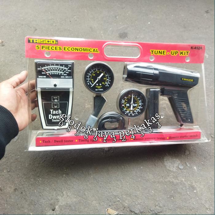 Jual alat ukur tes tun-up set 5 pcs set timing light madein taiwan ...