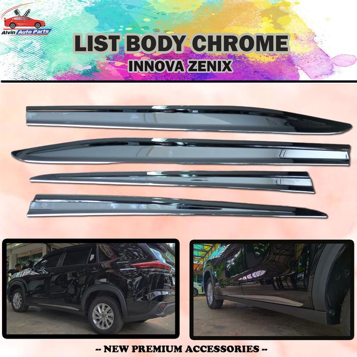 Jual LIST BODY INNOVA ZENIX / SIDE BODY MOULDING INNOVA ZENIX HYBRID ...