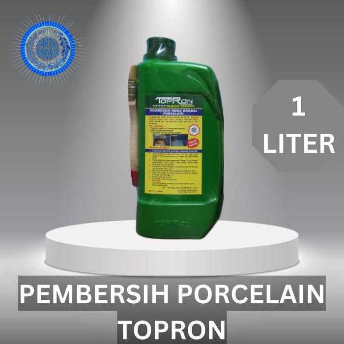 Jual TOPRON PEMBERSIH KERAMIK , PORCELAIN BOTOL 1 LITER - Jakarta Pusat ...