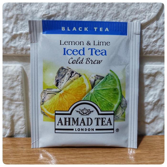 Jual Ahmad Tea London Cold Brew Iced Tea Sachet - Lemon Lime - Kota ...