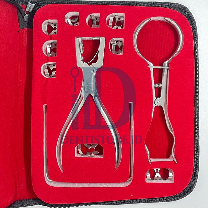 Jual Rubber Dam Kit Rubberdam Set Isolation Starter Kit Steel Frame Clamp - Jakarta Utara ...