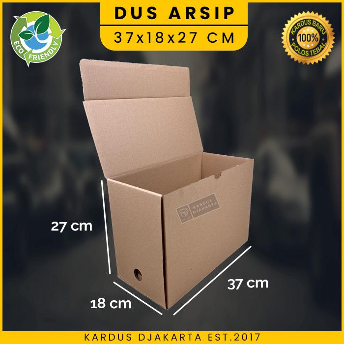 Jual Kardus Arsip / Box File / Kotak Arsip Uk. 37x18x27 CM - Jakarta Barat - Kardus Djakarta ...