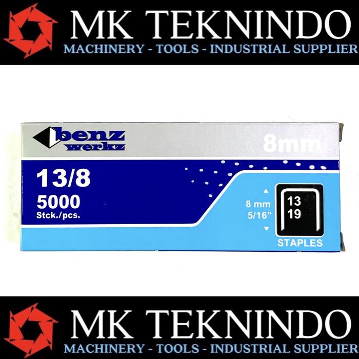 Jual Isi Refill Staples 13/8 Stapler Tembak Angin Steples Tembakan 13 8 mm - Kota Bandung ...