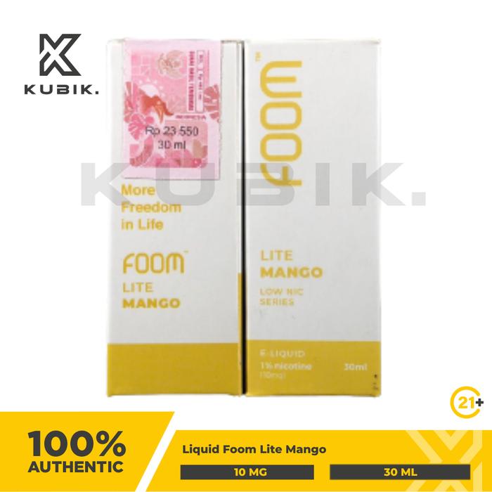 Jual Liquid Foom Lite Mango Salt Nic 30ML by Foom Lab - Jakarta Timur ...