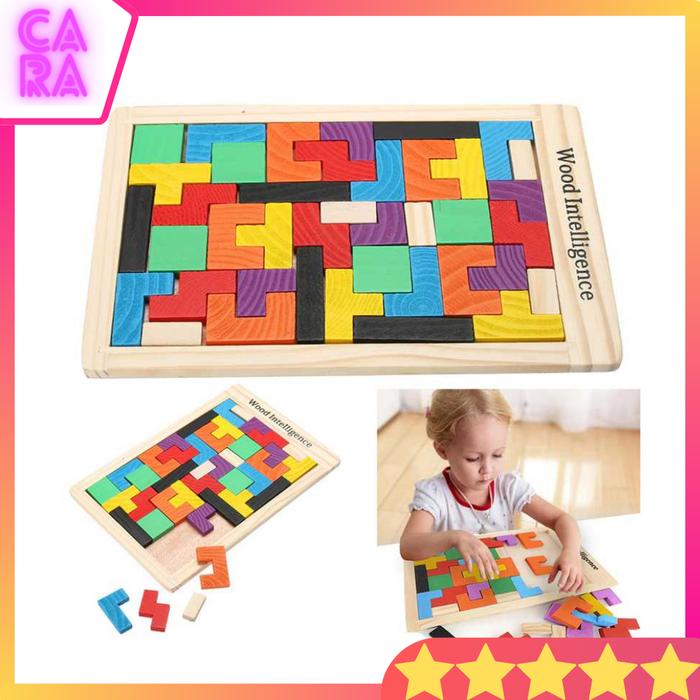 Jual Mainan Puzzle Tangram Tetris - Jakarta Barat - CARA Store | Tokopedia