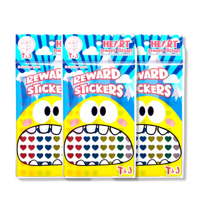 Jual HEART REWARD STICKER - Sticker Love / Hati - TOM and JERRY [ 1 Pad ...