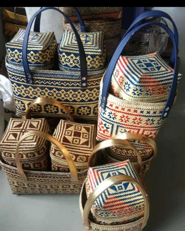 Jual Set tas keben isi 4 kerajinan bambu tradisional - Kota Denpasar ...
