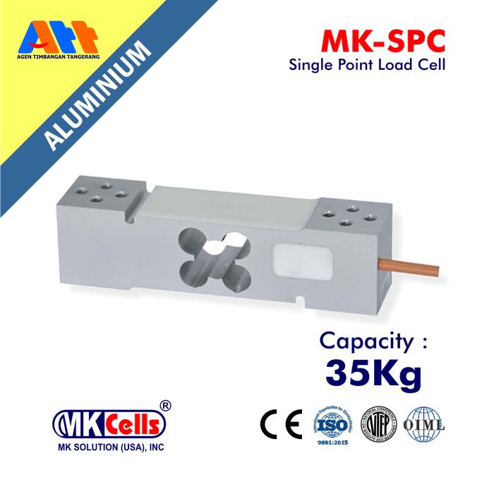 Jual MK-Cells MK-SPC Kap 30kg~200kg Single Point Loadcell Timbangan Digital - Kap. 35kg - Kab ...