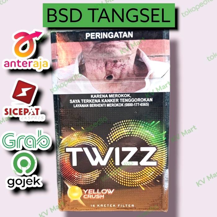 Jual Rokok SAMPOERNA TWIZZ YELLOW CRUSH KUNING 16 | TANPA MINIMAL BELI ...