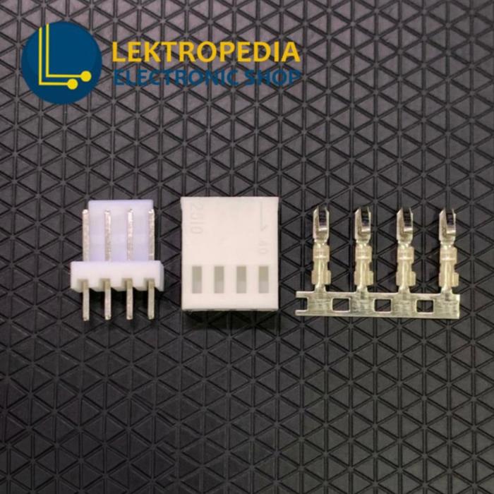 Jual Soket Molex 4p Konektor 4pin 4 p pin Socket Connector Molek kaki - Kota Semarang ...