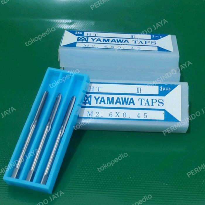 Jual YAMAWA HAND TAPS M2,6 X 0,45 - Kota Bandung - PERMISINDO JAYA | Tokopedia