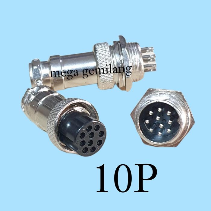 Jual konektor CB 16mm 2 pin sampai 10 pin - 10 pin - Jakarta Barat ...