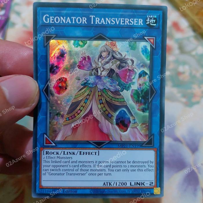 Jual Geonator Transverser - Super Rare 1st MP21 yugioh - Kota Palembang ...