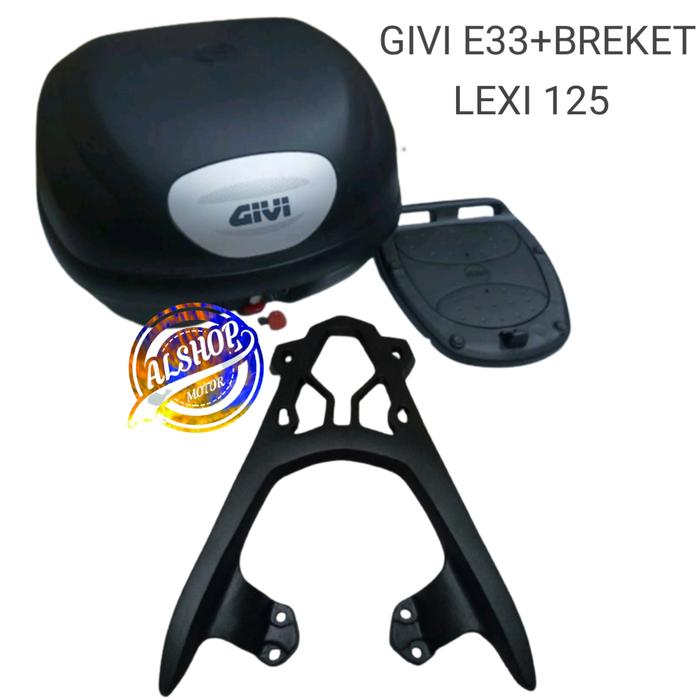 Jual PAKETAN BOX GIVI E33NX E 33 E33 NX DAN BREKET BOX YAMAHA LEXI 125 - Jakarta Barat - AL ...