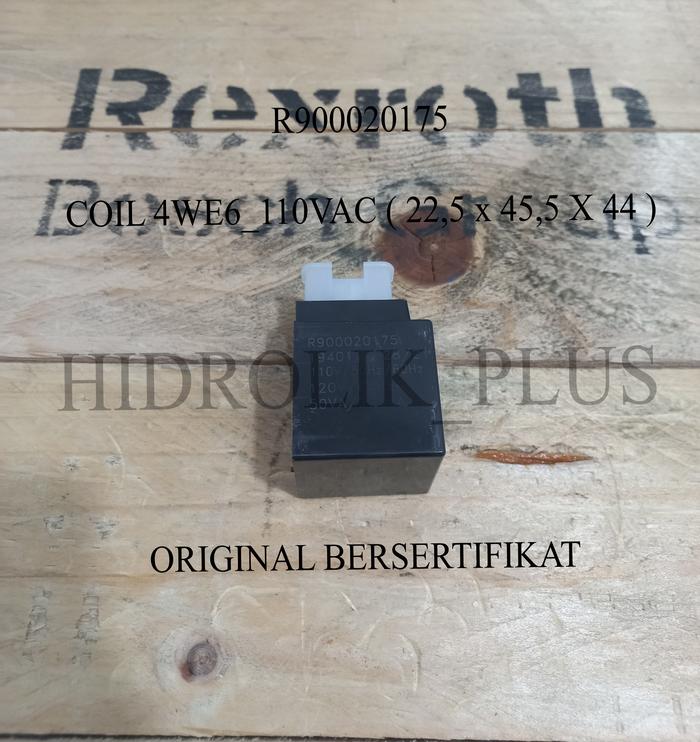Jual COIL REXROTH R900020175 110V COIL ( 22,5 x 45,5 X 44 ) ORIGINAL ...