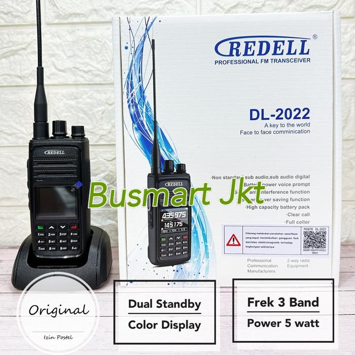 Jual Ht Redell Dl 2022 / Redel Dl2022 / Ht 3 Band / Tri Band Di Seller ...