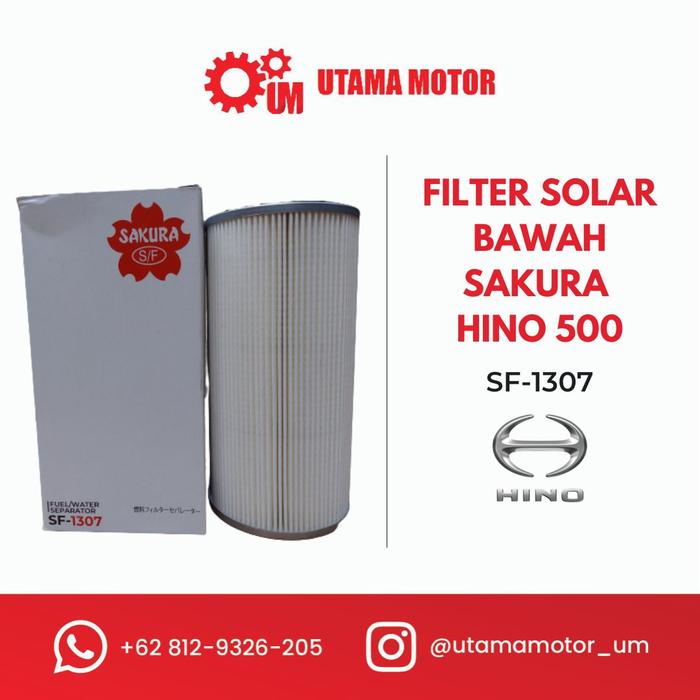 Jual FILTER SOLAR BAWAH SAKURA HINO 500 | SF-1307 - Jakarta Barat - UTAMA MOTOR SPAREPART ...