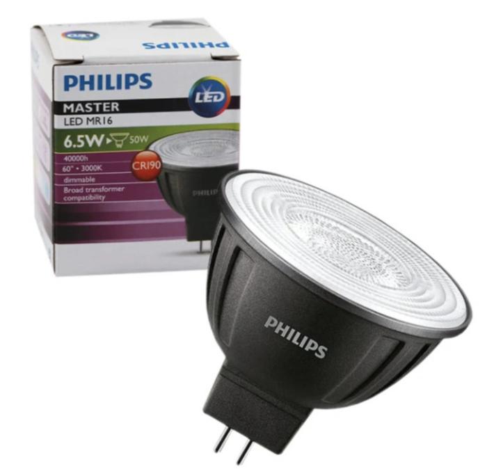 Jual LAMPU PHILIPS MASTER LED MR16 6,5W 3000K 12V 24D DIMMABLE WARM WHITE - Jakarta Barat - JNT ...
