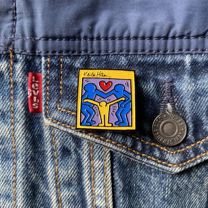 Jual Keith Haring Family Enamel Acrylic Pin - Jakarta Selatan - Chez ...