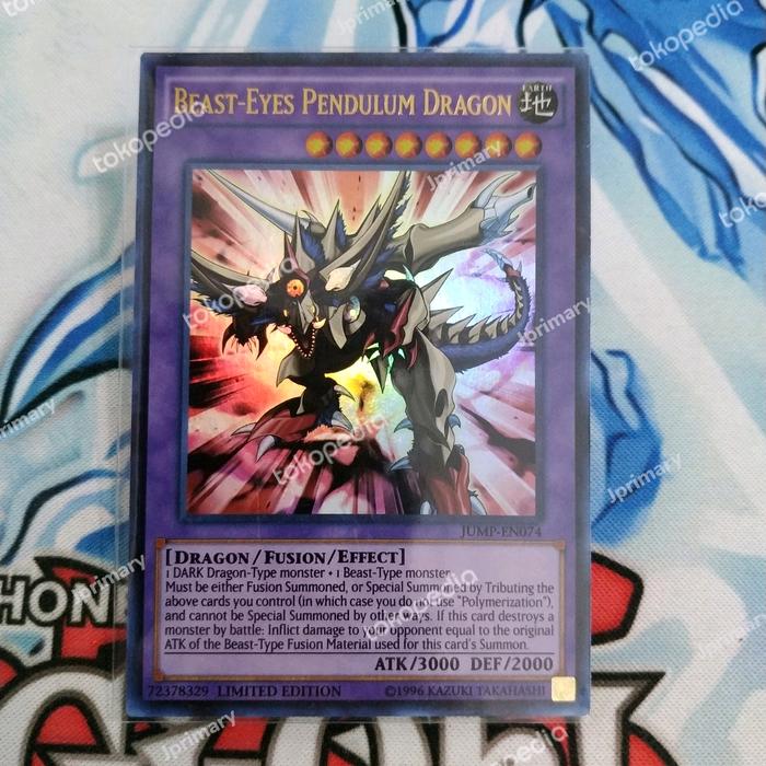 Jual yugioh beast eyes pendulum dragon JUMP original - Jakarta Barat - jprimary | Tokopedia