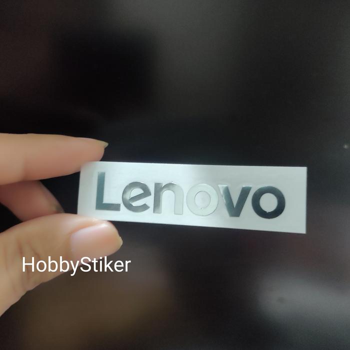 Jual Stiker logo laptop lenovo silver chrome - Jakarta Timur - Toko ...